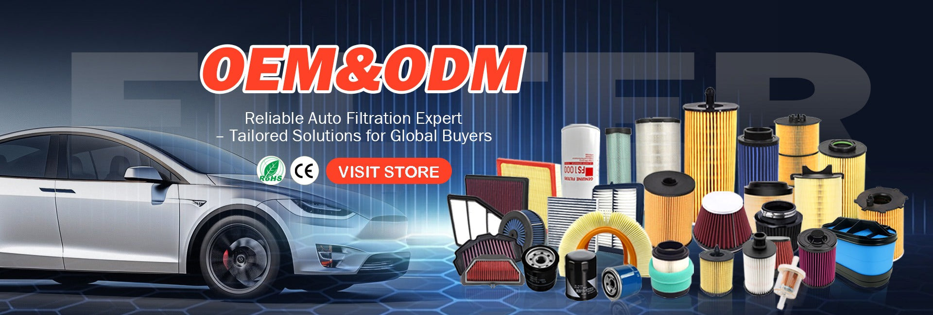 Features of automotive filter elements – Dong Sun